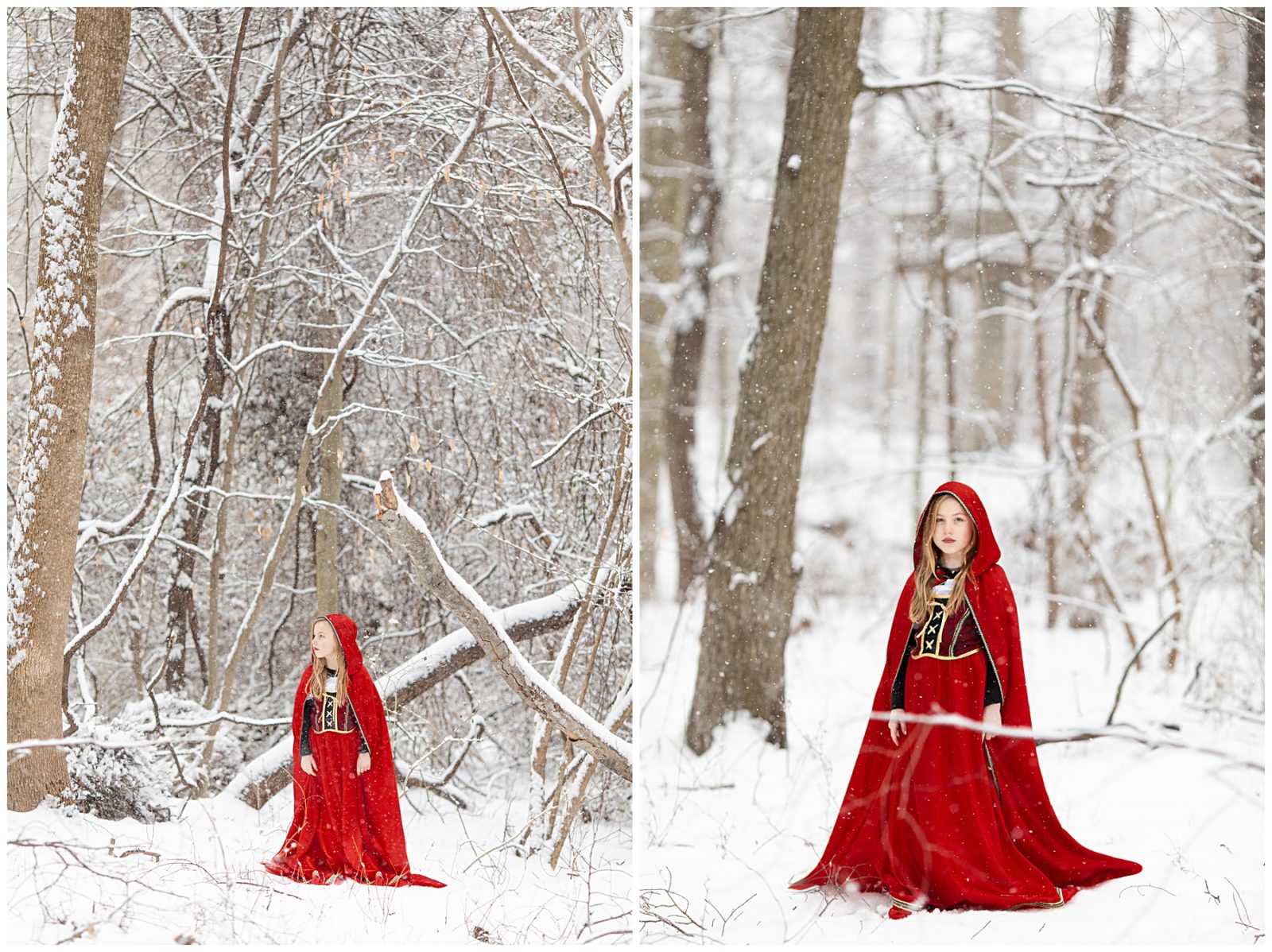 Winter Red Riding Hood - Heather O'Steen Photography